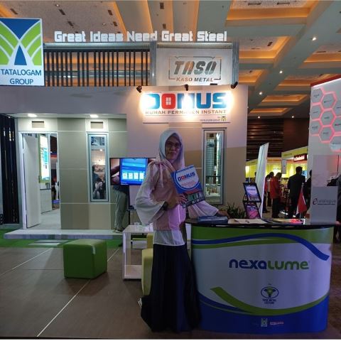 Stand Tatalogam Lestari Di Pameran Indonesia Insfrastructure Connect
