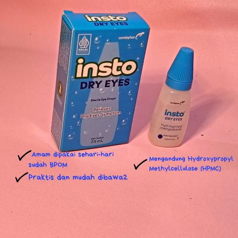 Insto Dry Eyes Solusi Untuk Mengatasi Mata Kering